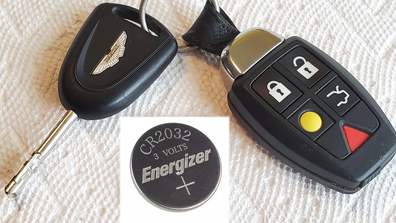 Changing the Key Fob Battery in an Aston Martin DB9 - YouTube