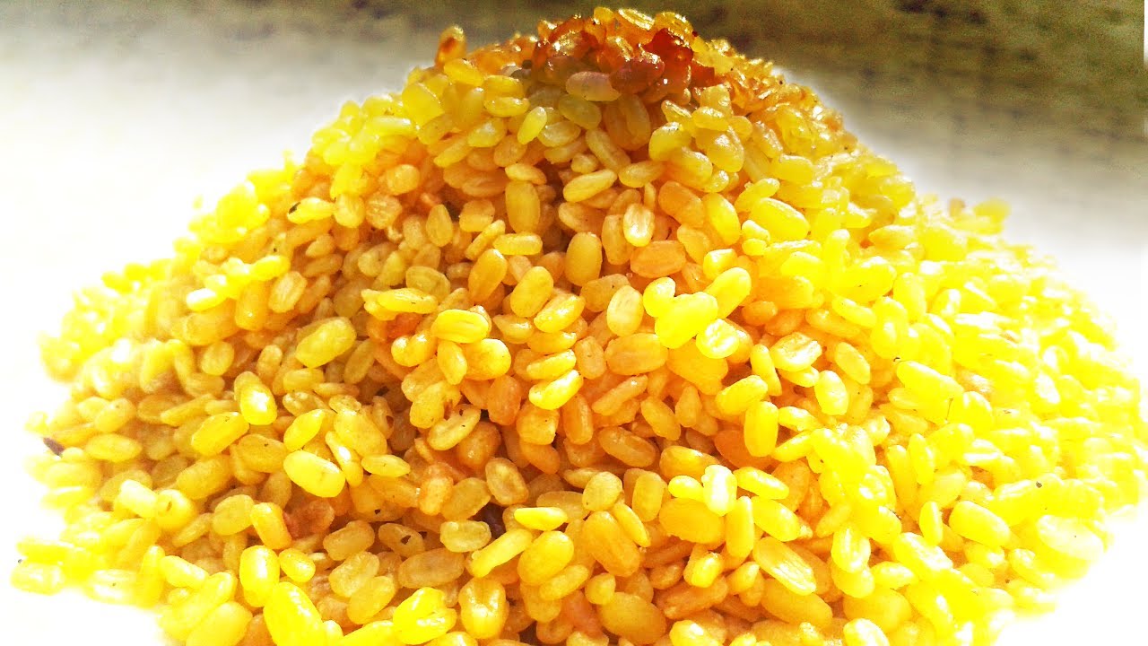 কুড়মুড়ে ও মচমচে মুগডাল ভাজা | Mug Dall Vaja | Dalmuth | Moong dal fry ...