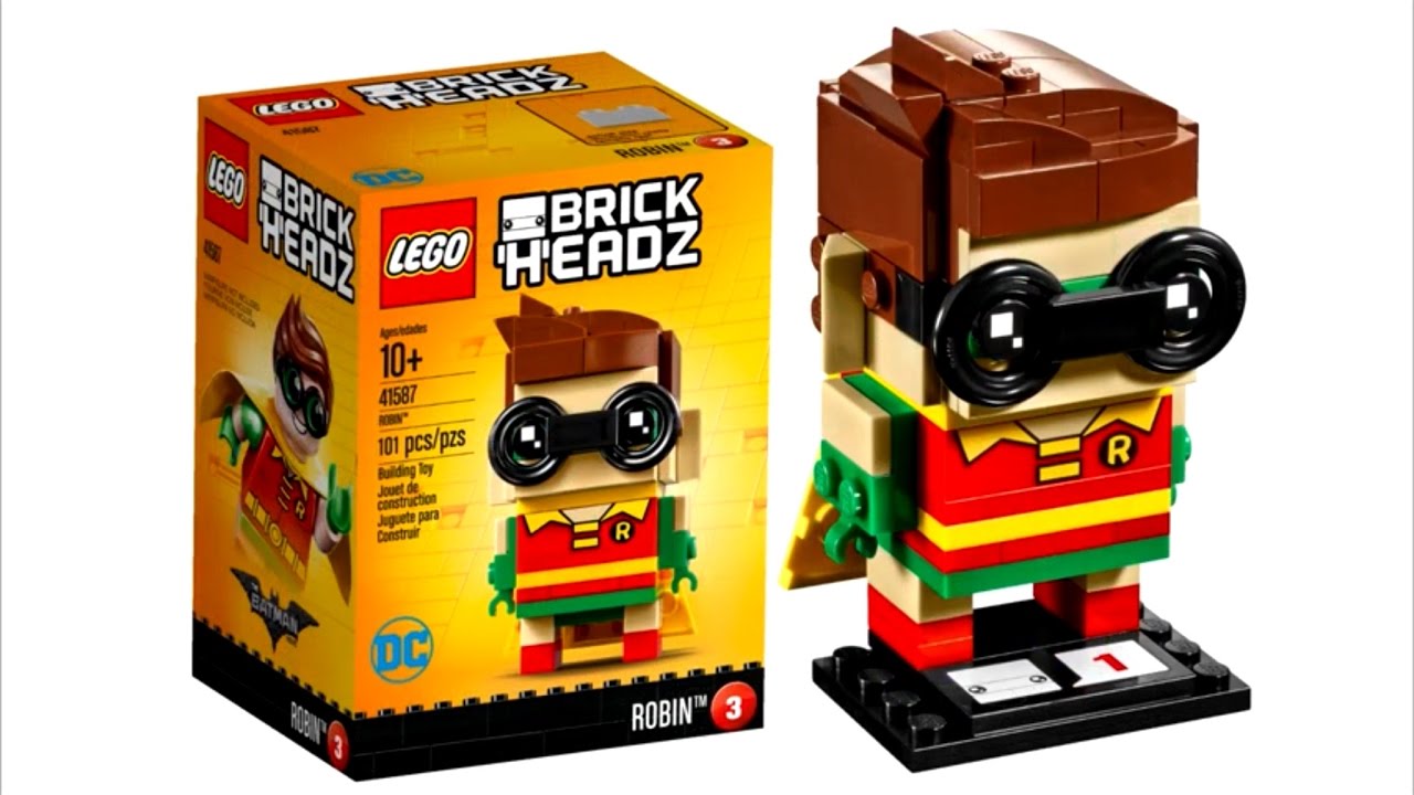 LEGO BRICK HEADZ SERIES 1 IMAGES AND THOUGHTS! - YouTube