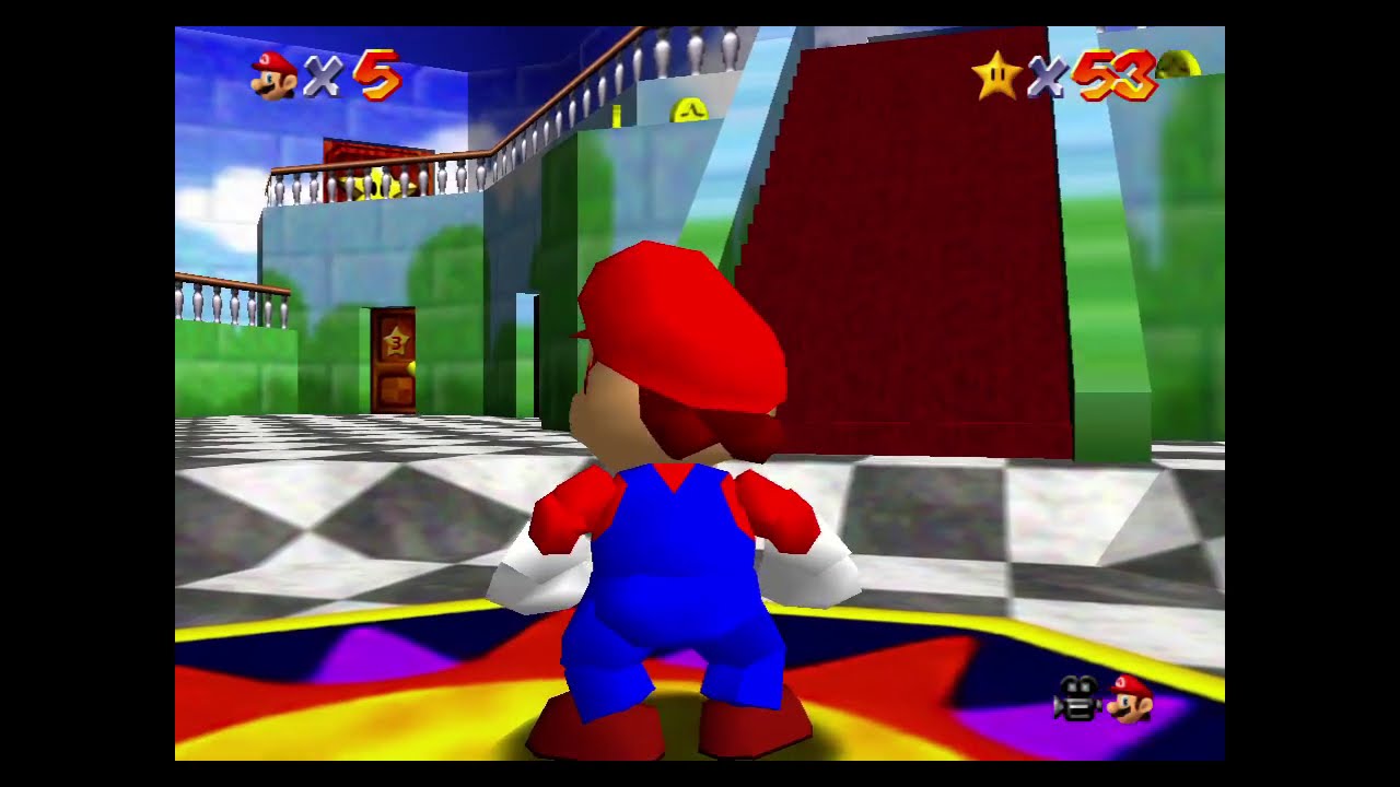 Super Mario 64 guide #1: How to access Wing Cap level - YouTube