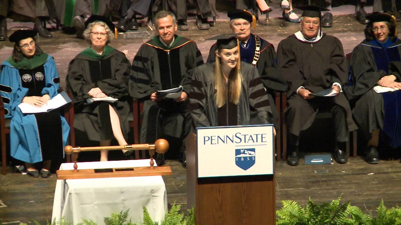 Bailey Sanders - Commencement Speech 2014 - Penn State College of ...