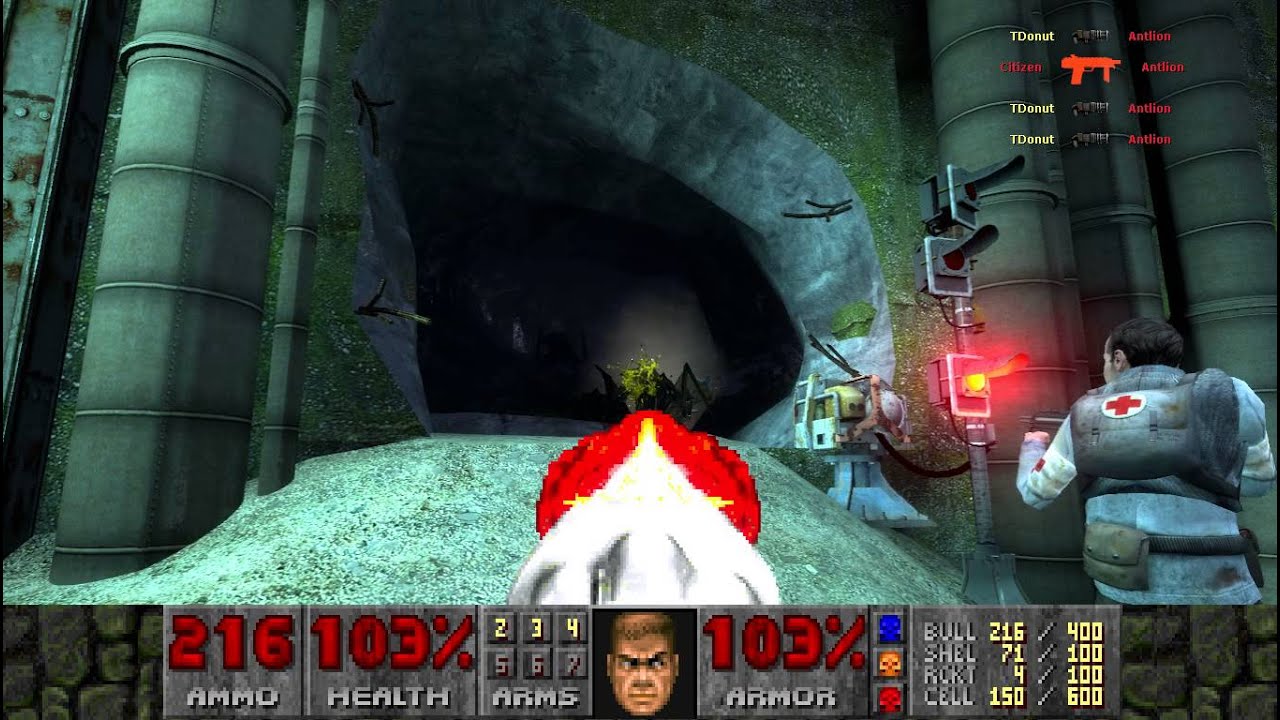 gmDoom gameplay - Amazing mod - YouTube