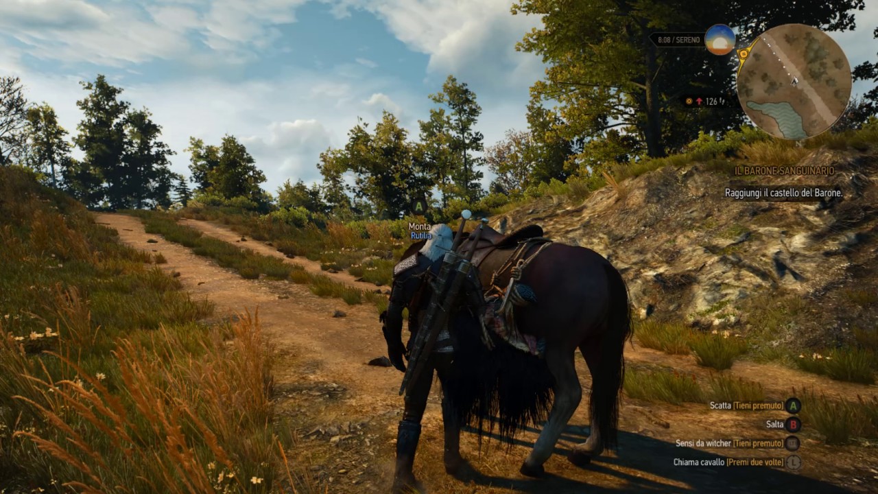 The Witcher 3 max settings - YouTube