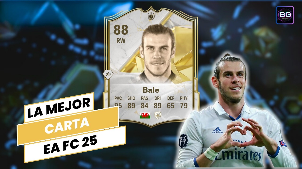 La MEJOR carta que he probado hasta ahora!! | GARETH BALE ICONO REVIEW ...