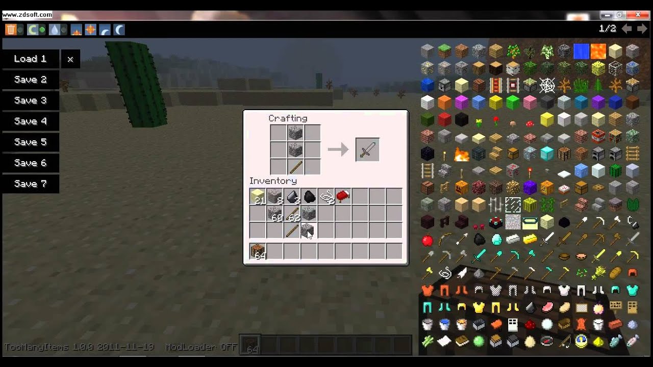 How to Make Weapons in Minecraft - YouTube