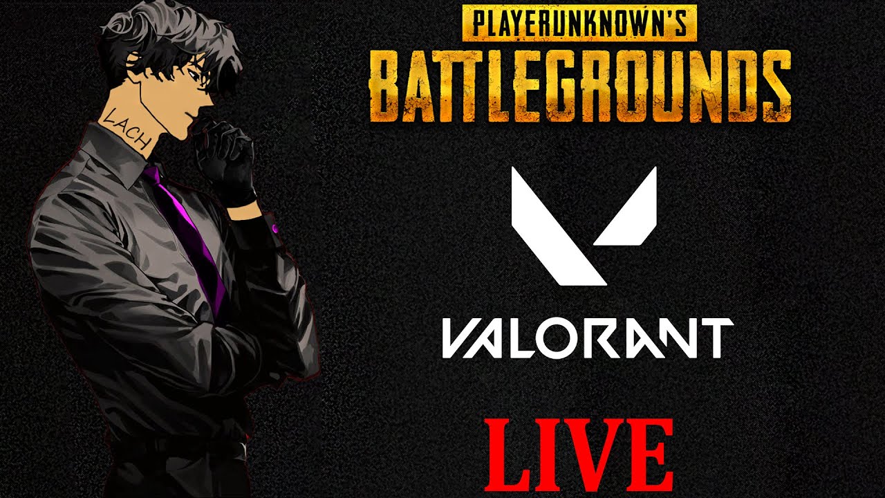 PUBG PC | VALORANT | LIVE - YouTube