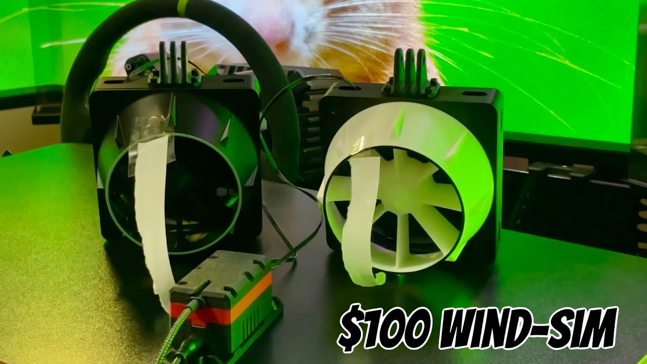 Budget DIY Wind Simulator Build for Sim Racing — Totally Worth It ...