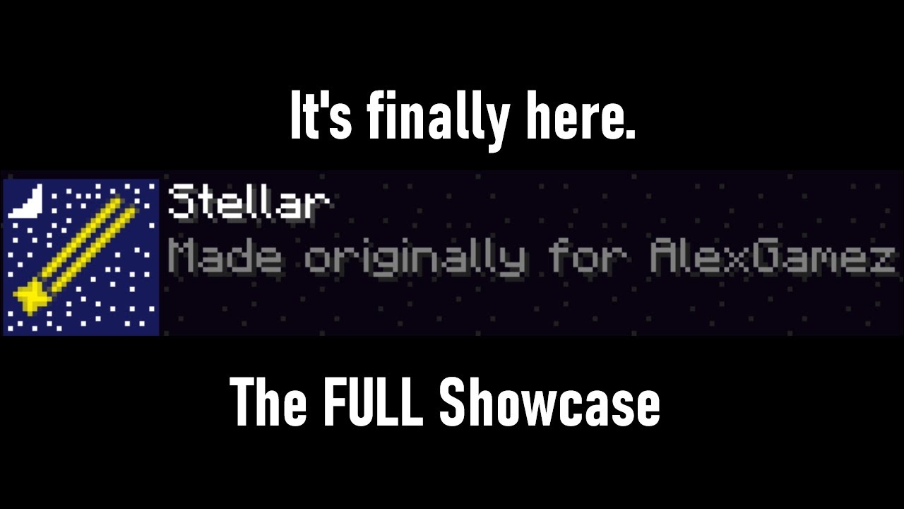 Stellar | Texture Pack | Full Showcase - YouTube