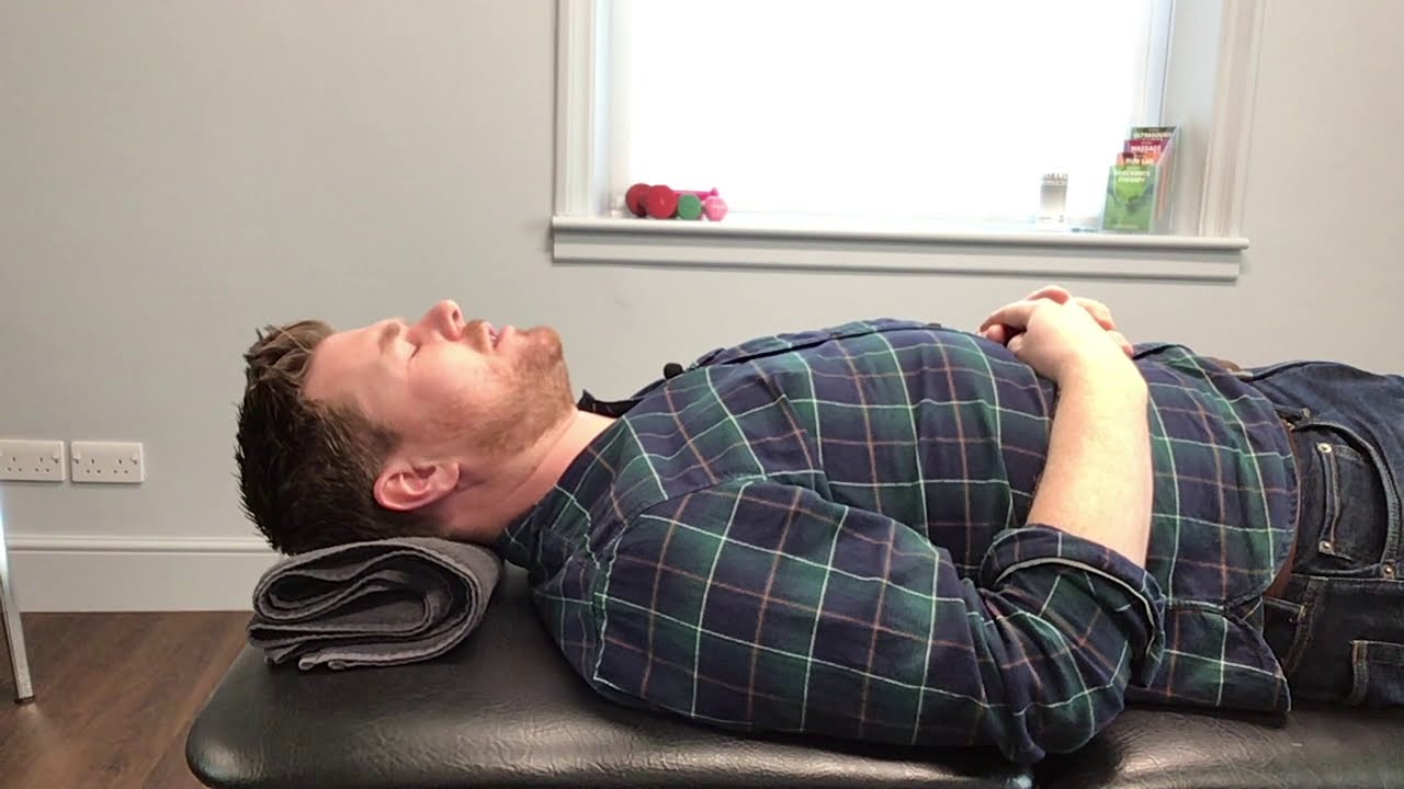 Exercises for headaches and neck pain | The Physios Sheffield - YouTube