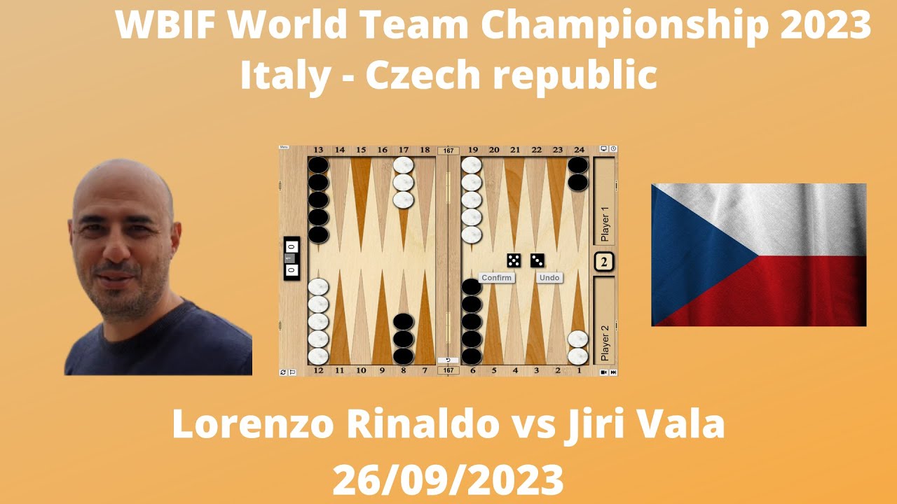 WBIF World Team Championship 2023 - Lorenzo Rinaldo vs Jiri Vala - YouTube