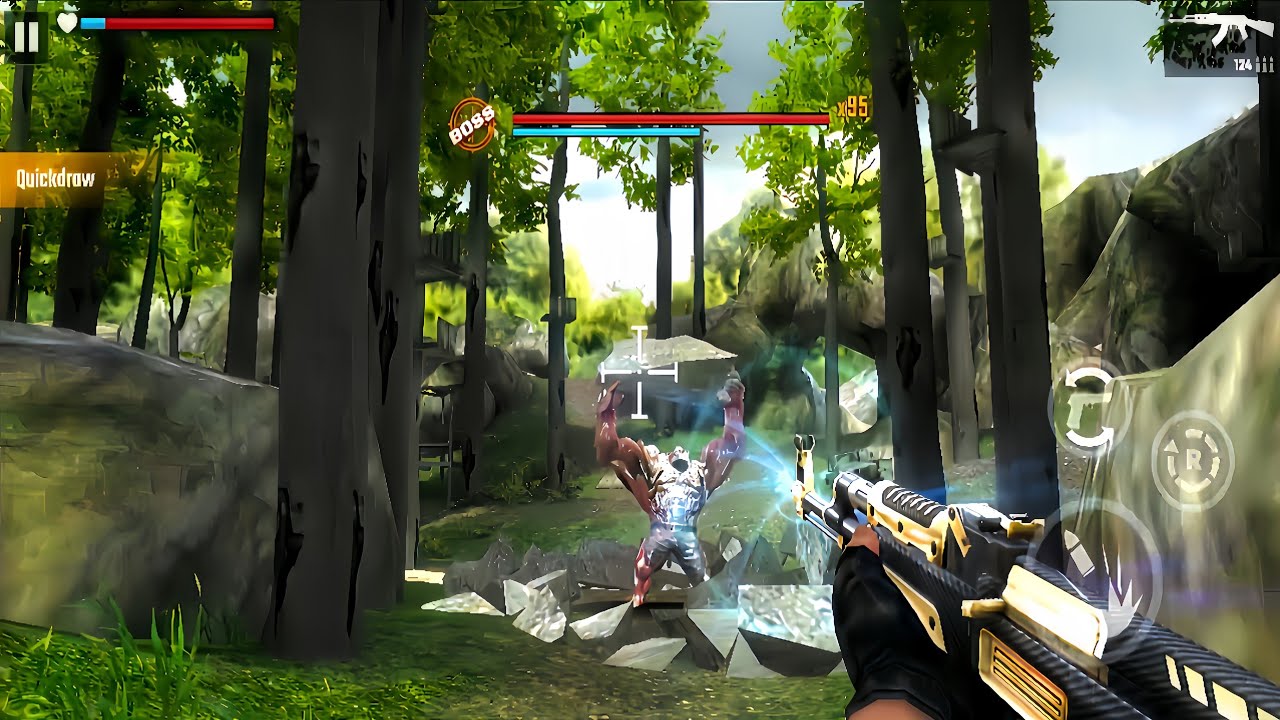 Mission 930 Zombie Fire 3D Game | One Shot Hit Zombie Monster - YouTube