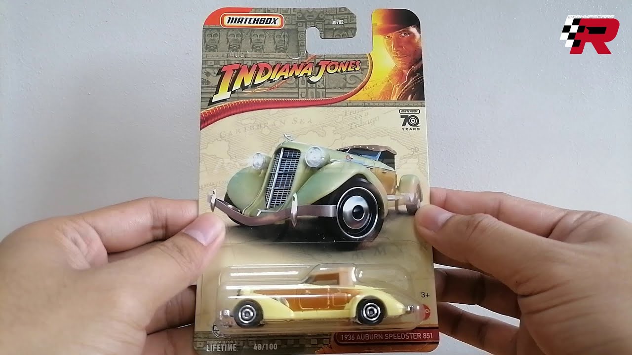 Matchbox 1936 Auburn Speedster 851 | Indiana Jones - YouTube