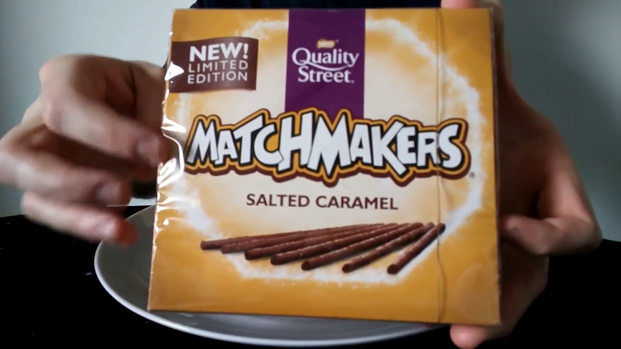 Nestlé Salted Caramel Matchmakers Review - YouTube
