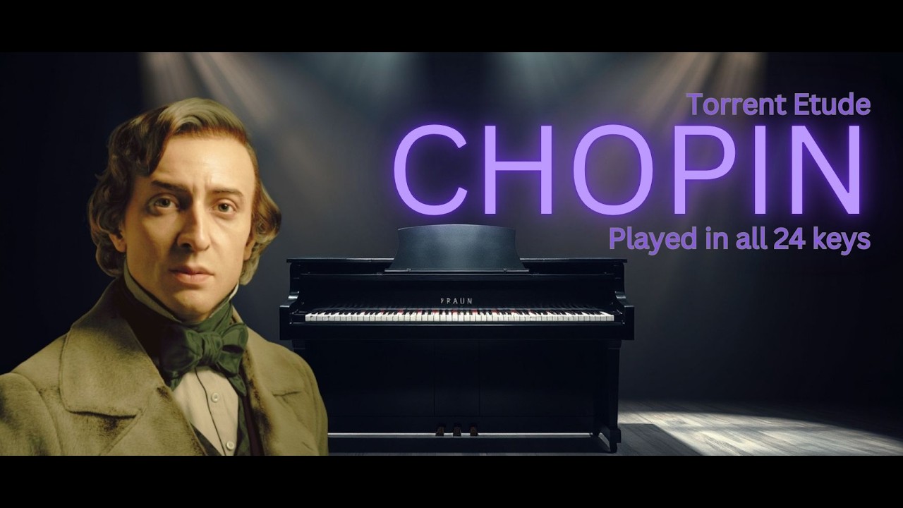 From Darkness to Light: Chopin’s Torrent Étude in 24 Keys Explored! # ...