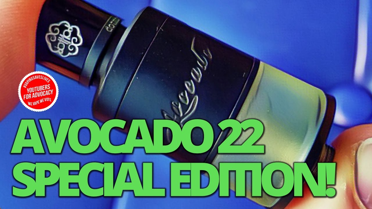 The Best Vape? Geekvape Avocado 22 SE RDTA Special Edition! - YouTube