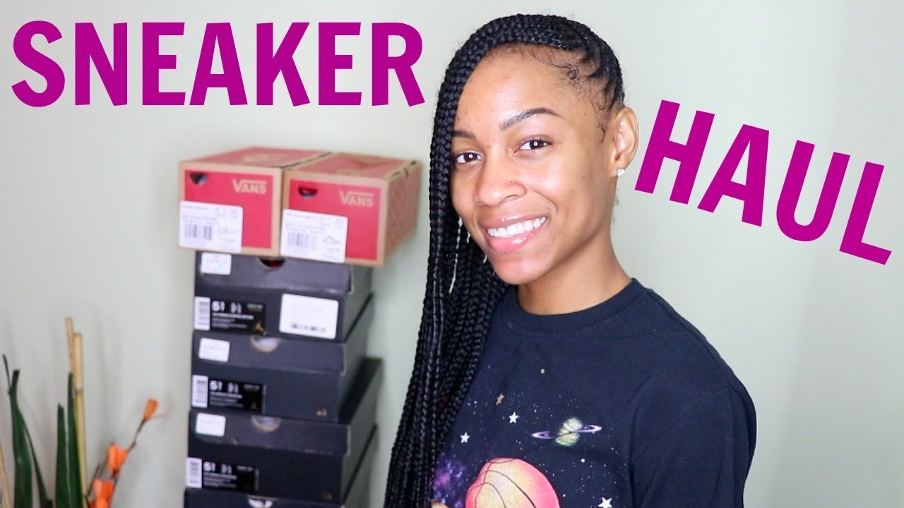 November Sneaker Pickups Try On Haul || Gabrielle Morris - YouTube