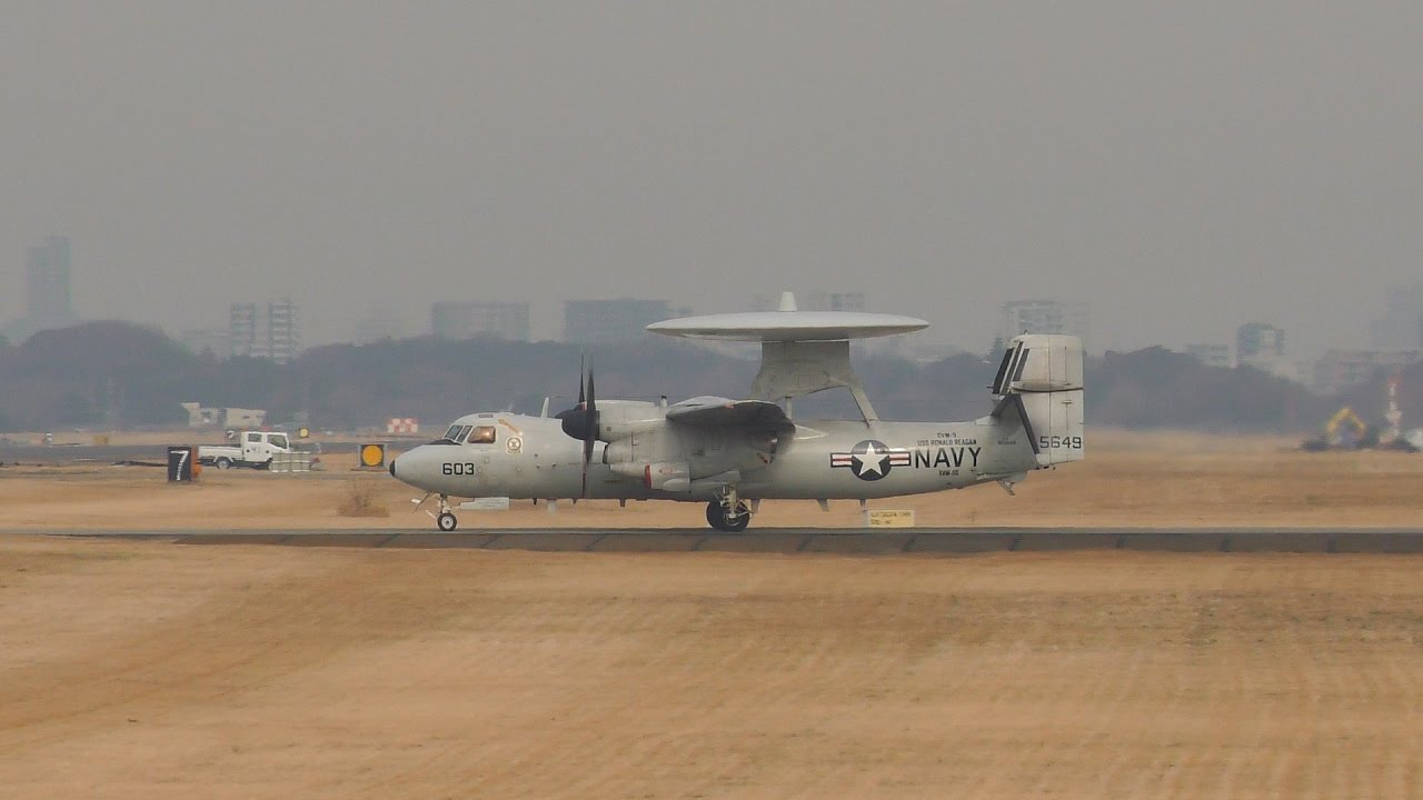 E-2C Hawkeye VAW-115 Liberty Bells(NF603) NAF Atsugi December 20, 2016 ...