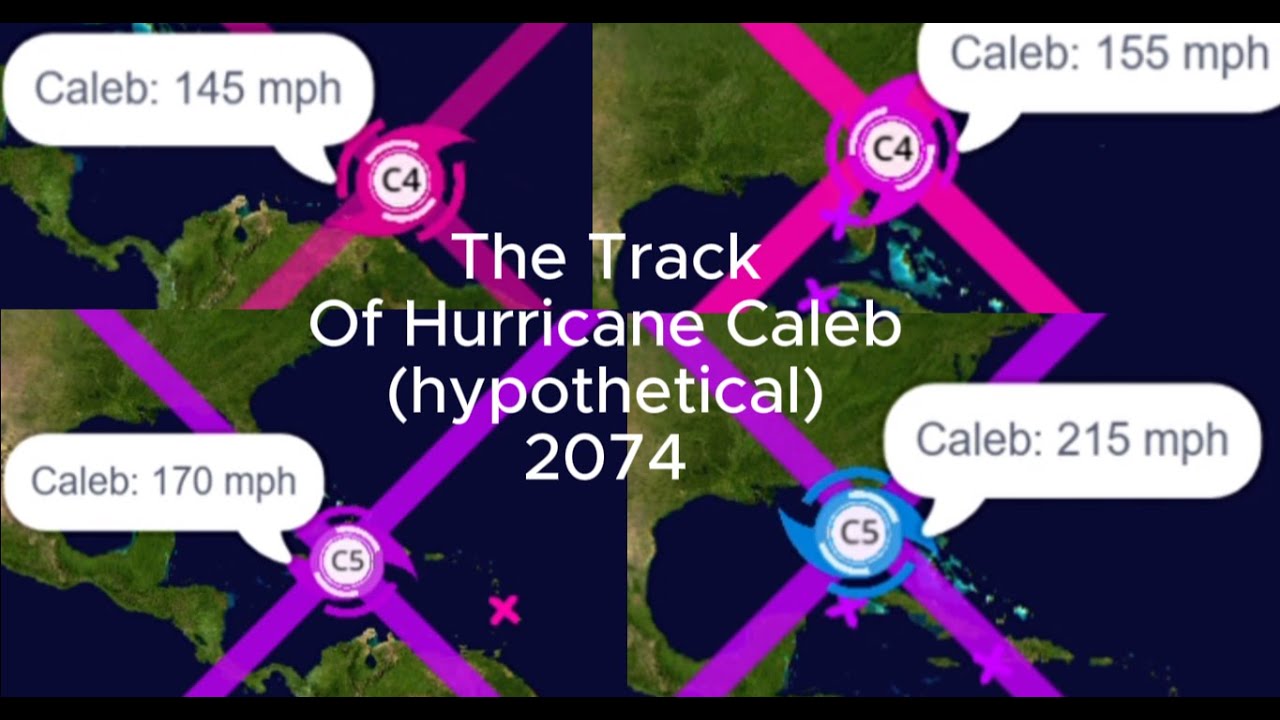 The track of Hurricane Caleb 2074 (HYPOTHETICAL) - YouTube