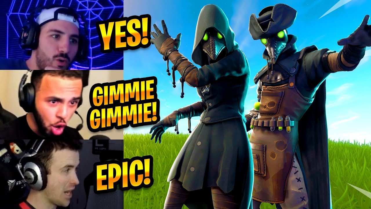 STREAMERS REACT TO *NEW* PLAGUE & SCOURGE SKINS - Fortnite Best Moments ...