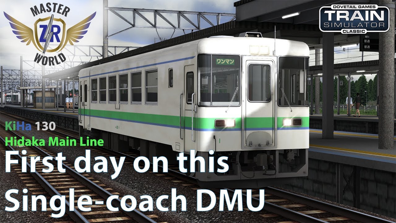 Your First Day on the Hidaka Main Line | KiHa 130 | Train Simulator ...