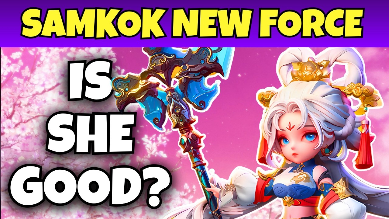 HOLY DIAO CHAN! | Samkok New Force | TapScreen Gaming - YouTube