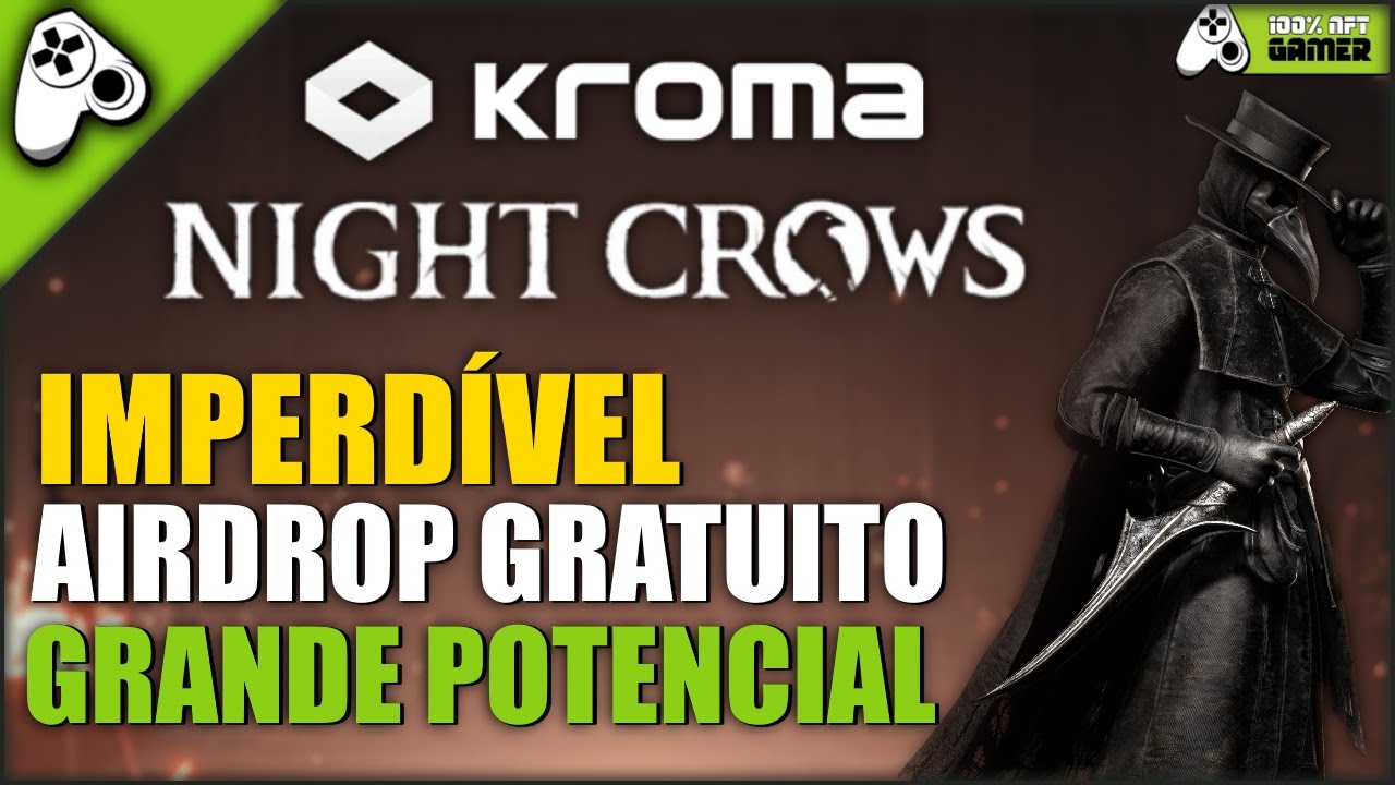 NIGHT CROWS - VOU TE DAR UM MOTIVO PARA VOLTAR A JOGAR! AIRDROP REDE ...