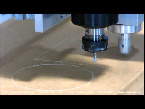 Colex Sharpcut flatbed cutter cuts 1 inch thick foam - YouTube