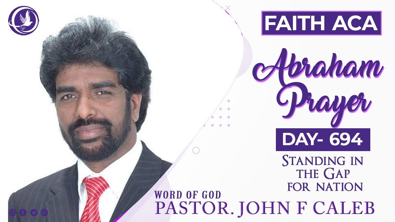 Prayer for the Nation | Word of God: Pr. John F Caleb | Abraham Prayer ...