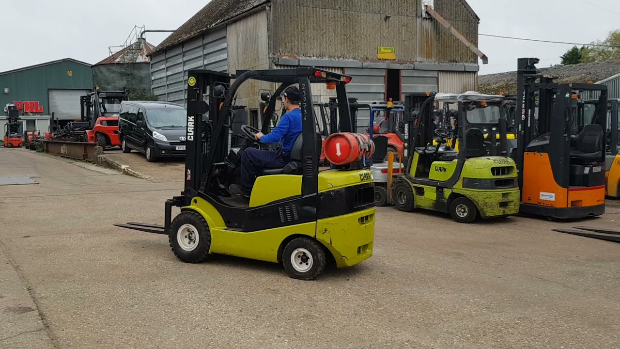 Stock 230736 - CLARK C20SL GAS - YouTube