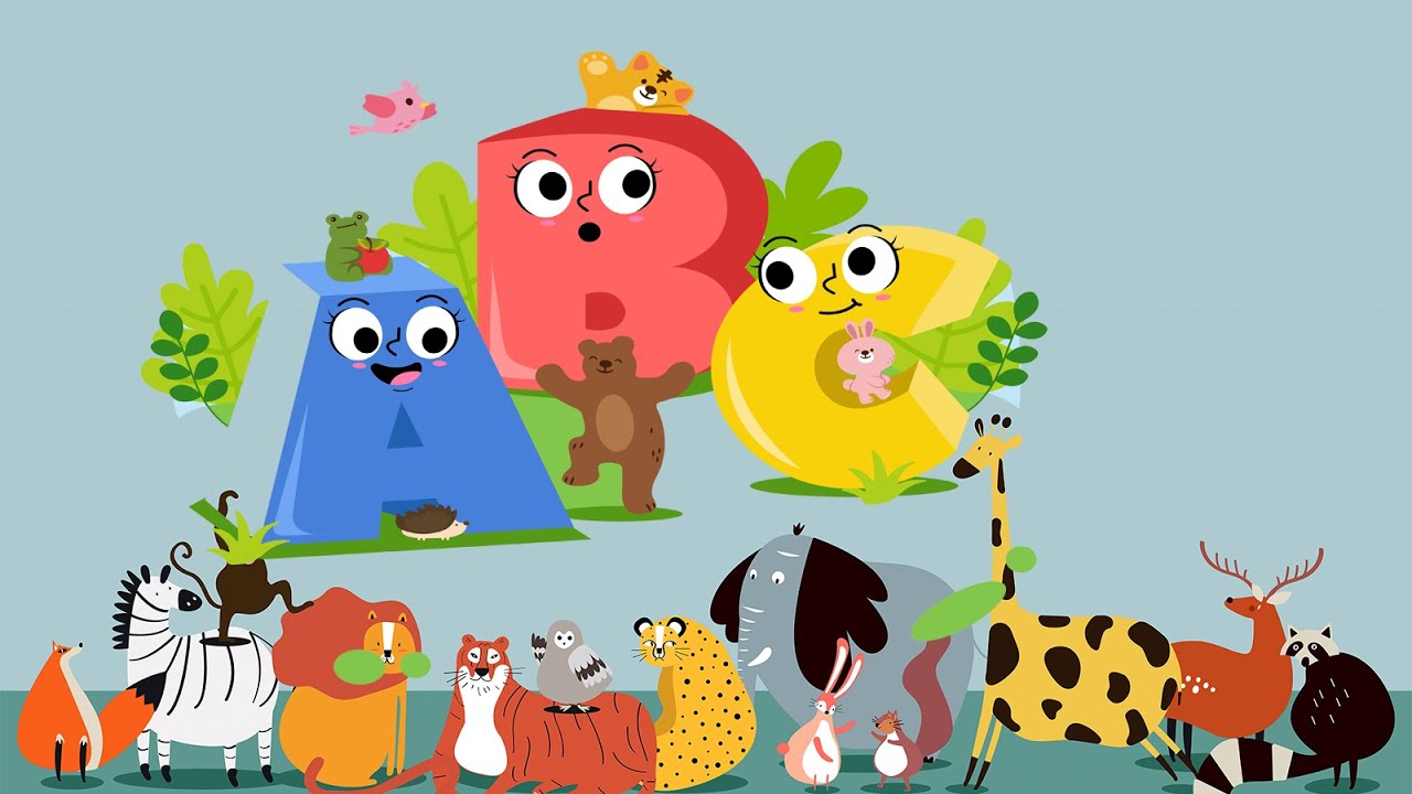 Animals name Alphabet abc comedy song| Nursery Rhymes - YouTube