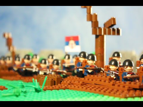The battle of Cer / Lego WW1 Stopmotion / history brickfilm / the begin of the great war