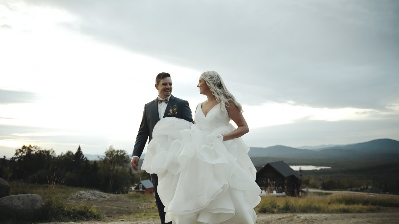 Jordan + Kristy | Wedding Film at Saddleback Mountain, ME - YouTube