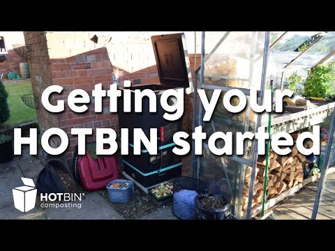 How to Start Your Hot Compost Bin
