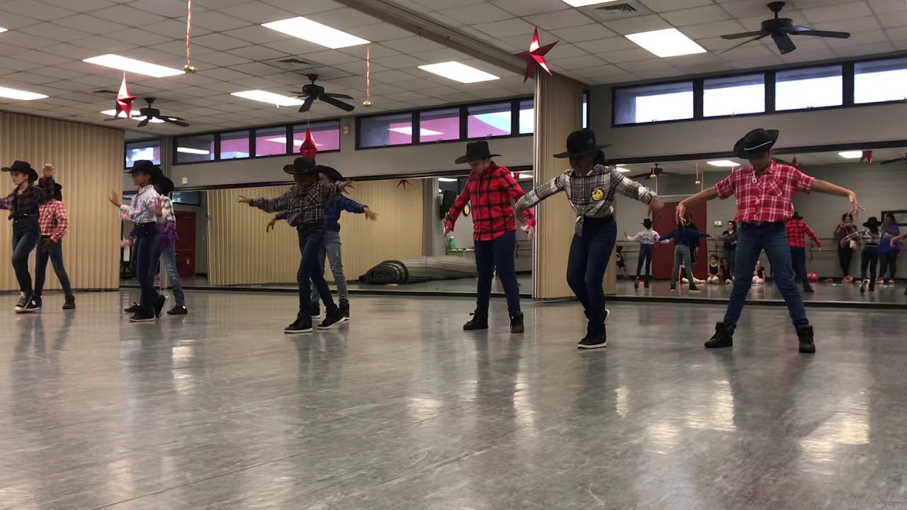 Hip hop dance cowboy theme - YouTube