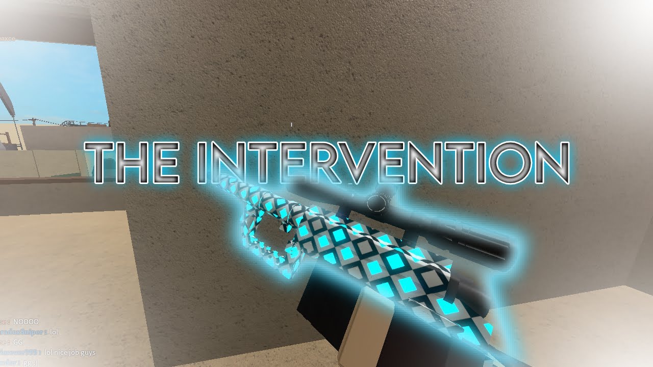 Tryharding With the Intervention in Phantom Forces (ROBLOX) - YouTube