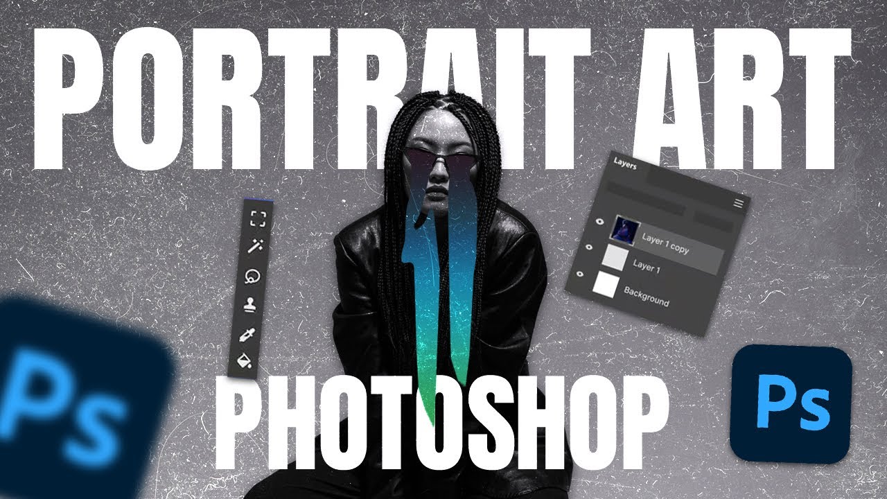 How To Create Portrait Art In Photoshop | Adobe Creative Craft - YouTube