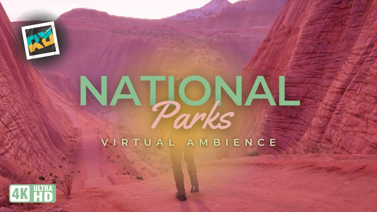Relaxing Ambient Walk through Virtual National Parks | 4K Riders ...