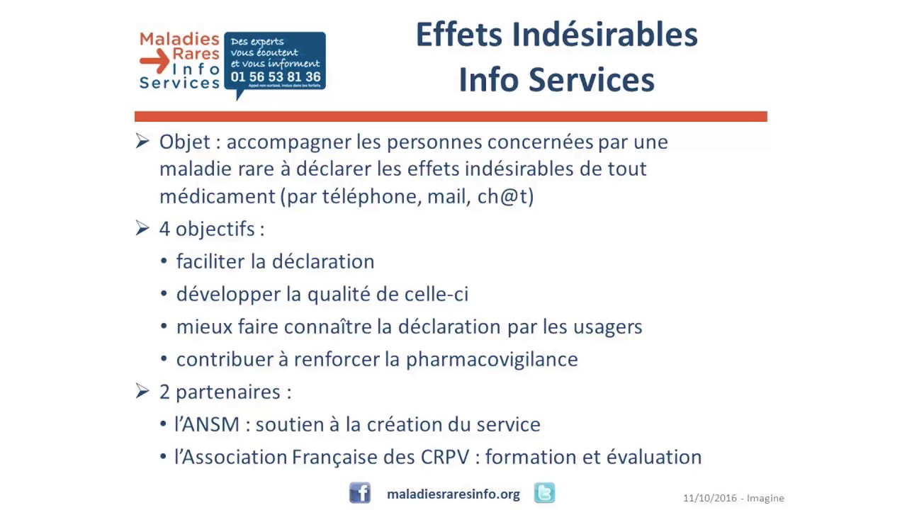 Effets indésirables Infos Services - YouTube