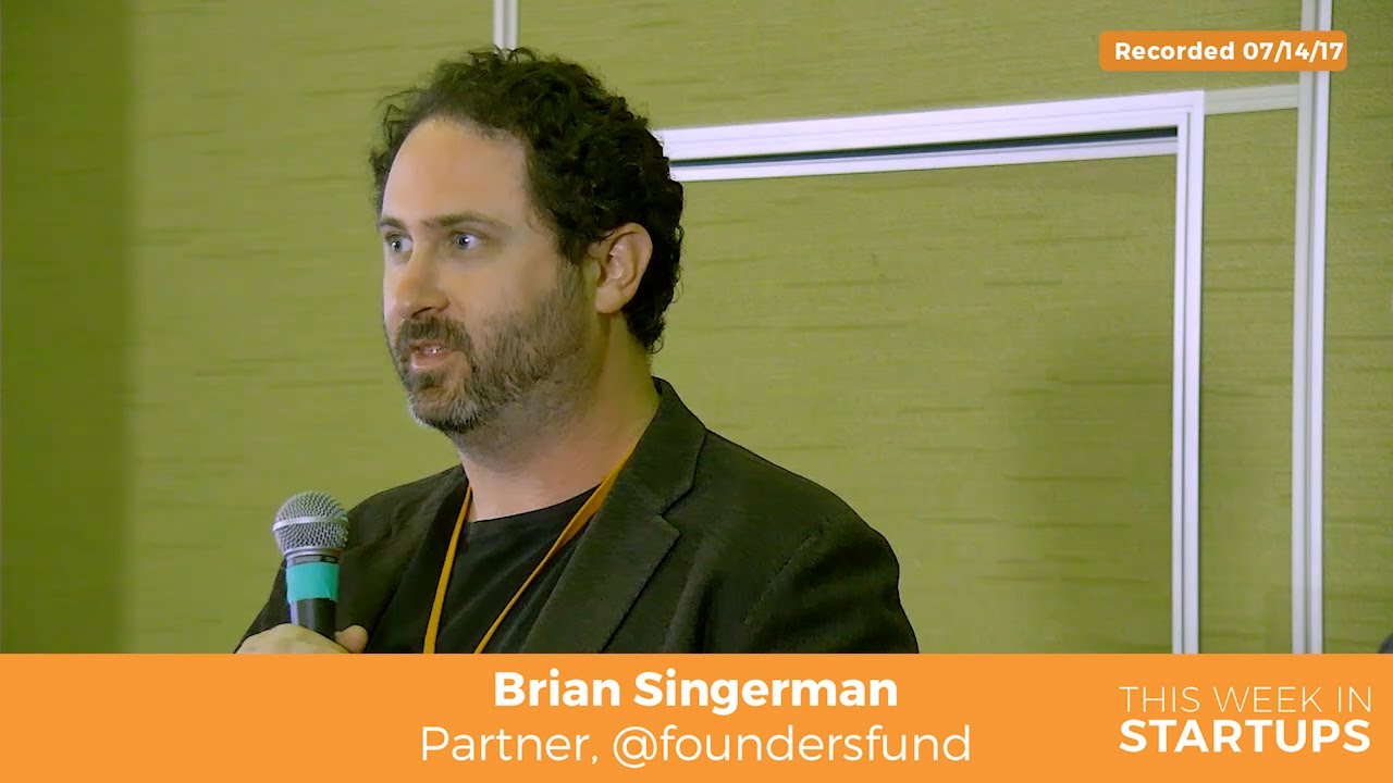 Founders Fund Brian Singerman: VC success criteria, importance of angel ...