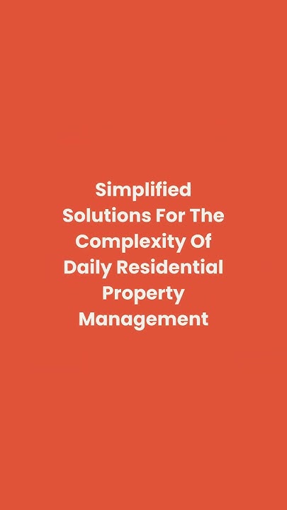 DigitalTenant: Unlocking Complexity, Unleashing Ease - YouTube