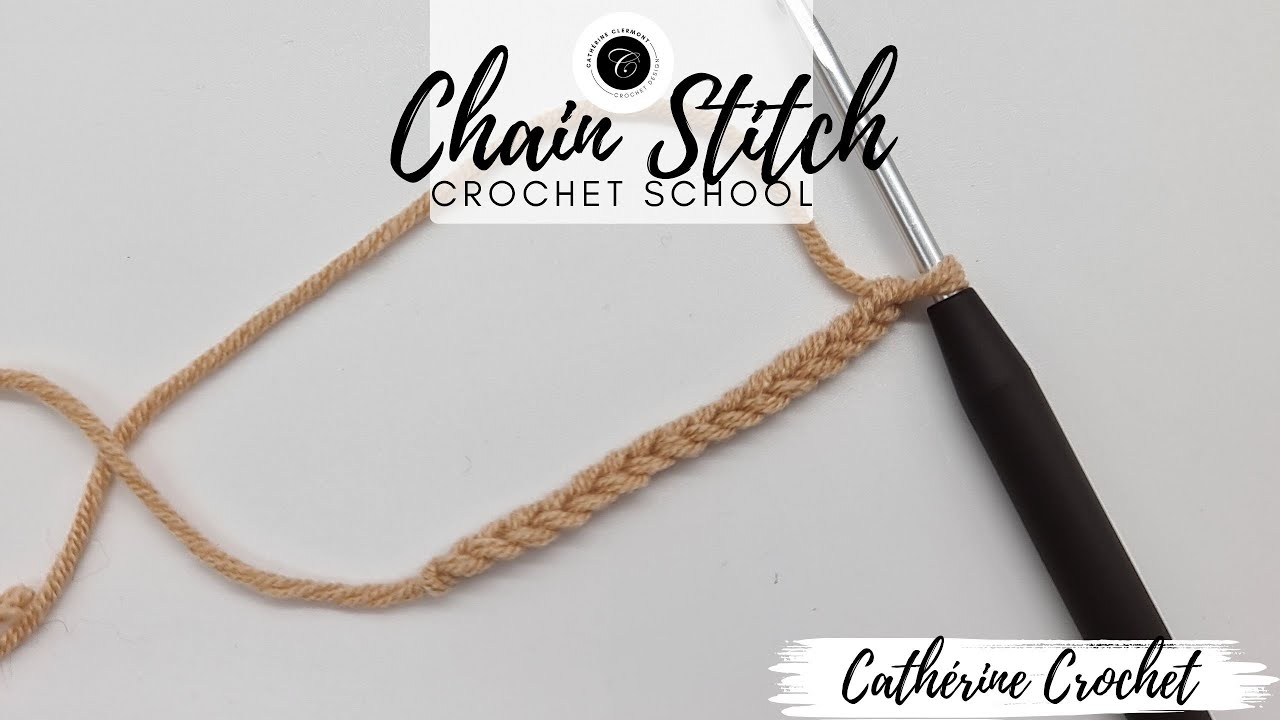 How to crochet the Chain Stitch - YouTube