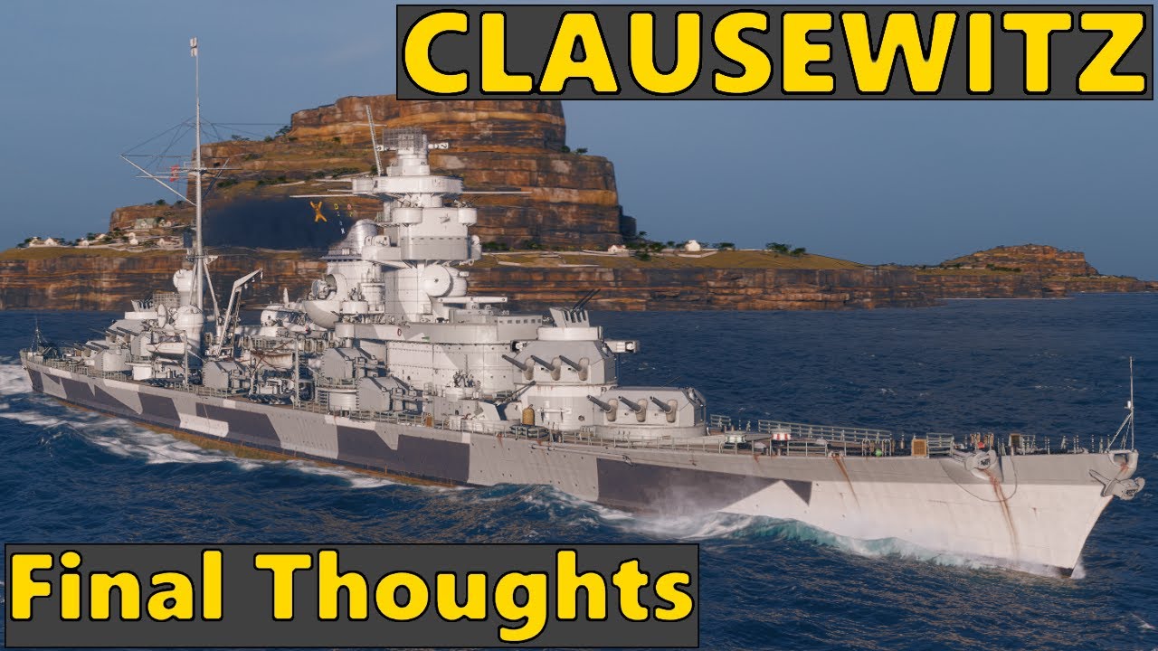 Clausewitz - Review - Super German Cruiser | World of Warships - YouTube
