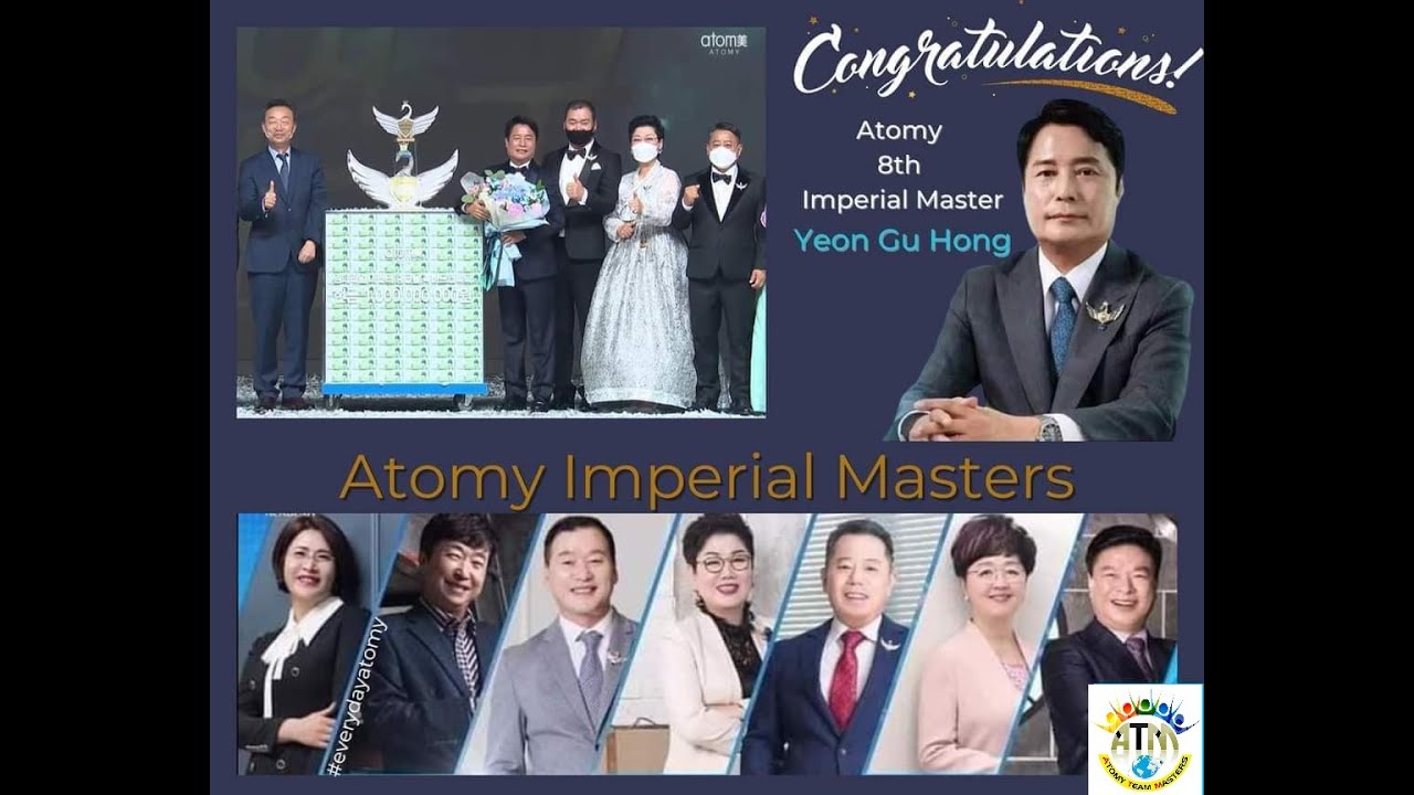 ATOMY 8TH IMPERIAL MASTER RECOGNITION ATOMY IS THE LIFE CHANGING ...