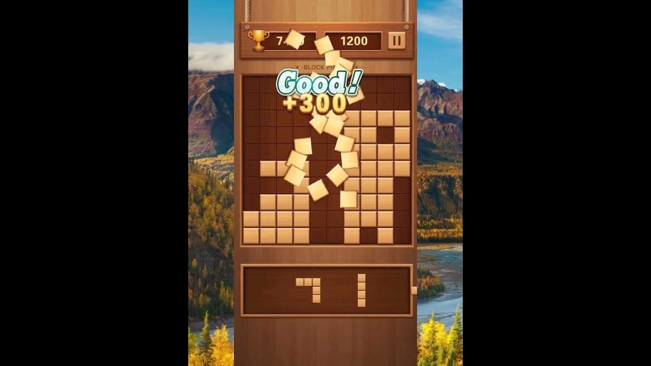 Classic Wood Block Puzzle Game - YouTube