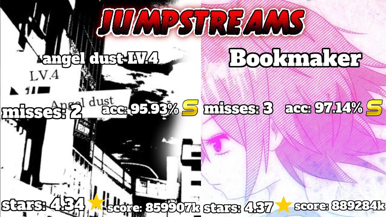 JUMPSTREAMS (ANGEL DUST LV.4/BOOKMAKER) Osu!mania 4k. - YouTube