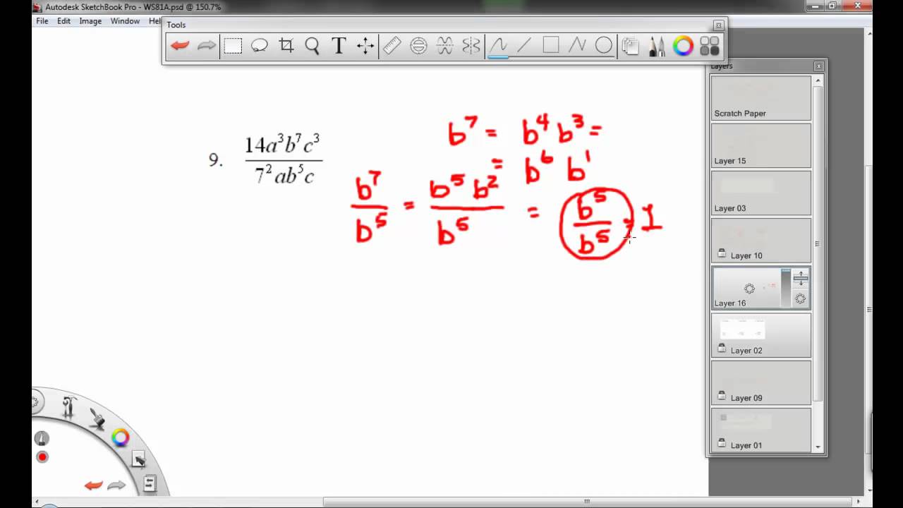 Worksheet8 1A Simplifying Monomials With Exponents YouTube Worksheet8 1A Simplifying Monomials With Exponents YouTube