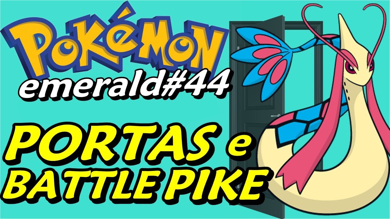 Pokémon Emerald (Detonado - Parte 44) - Battle Pike: Portas e A Líder ...