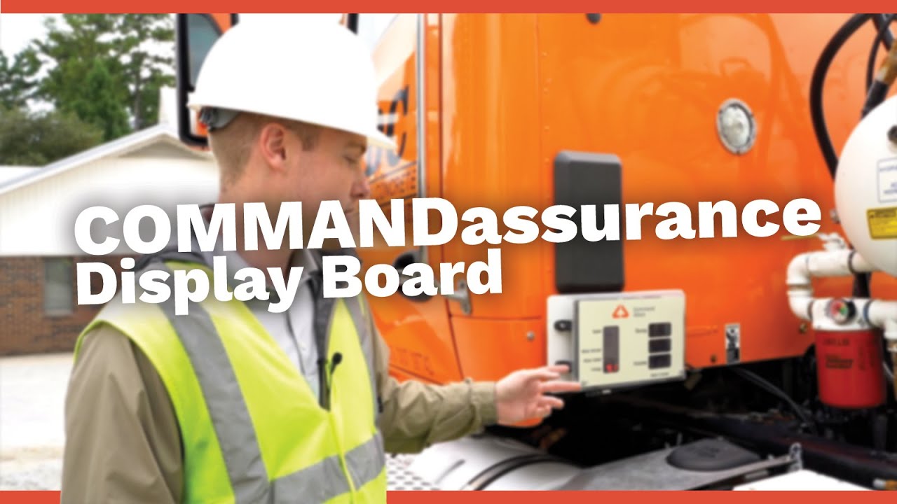 Ready Mix Truck Displays Slump | COMMANDassurance - YouTube