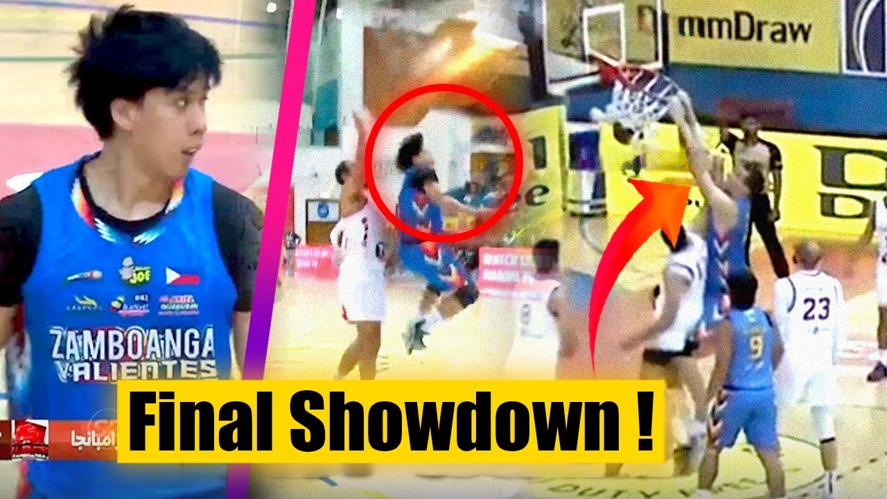Kit Jimenez STRUGGLES vs 7'6" Giant! Zamboanga Valientes’ Last Game in ...