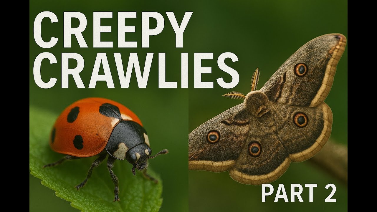 Creepy Crawlies Insect World Unveiled Part 2🕷️🕸️ - YouTube